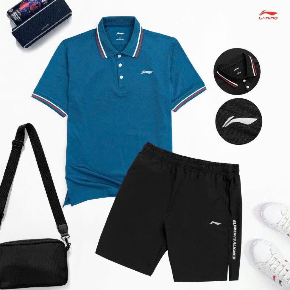 LI-NING Li -NING's latest model PoLo set for men spring-summer 2025 S3 ...