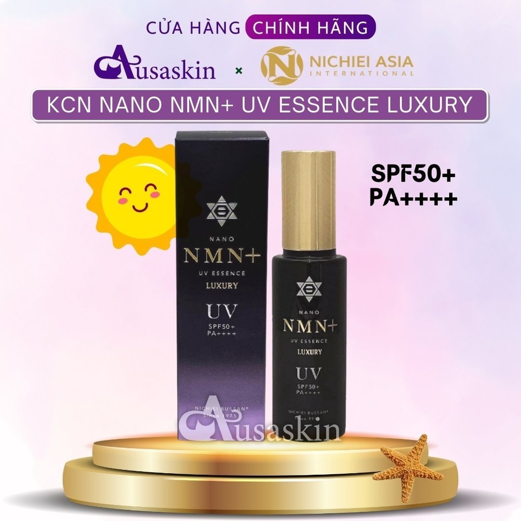 Nichiei Asia Nano NMN+ UV Essence Luxury Sunscreen SPF50+ PA++++ 60g | Shopee Malaysia