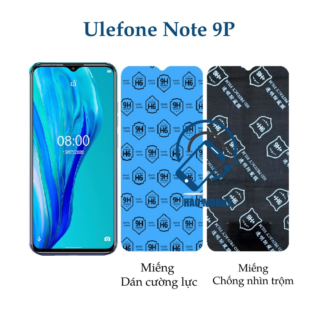 Ulefone Note 9P nano flexible tempered film (transparent and anti ...