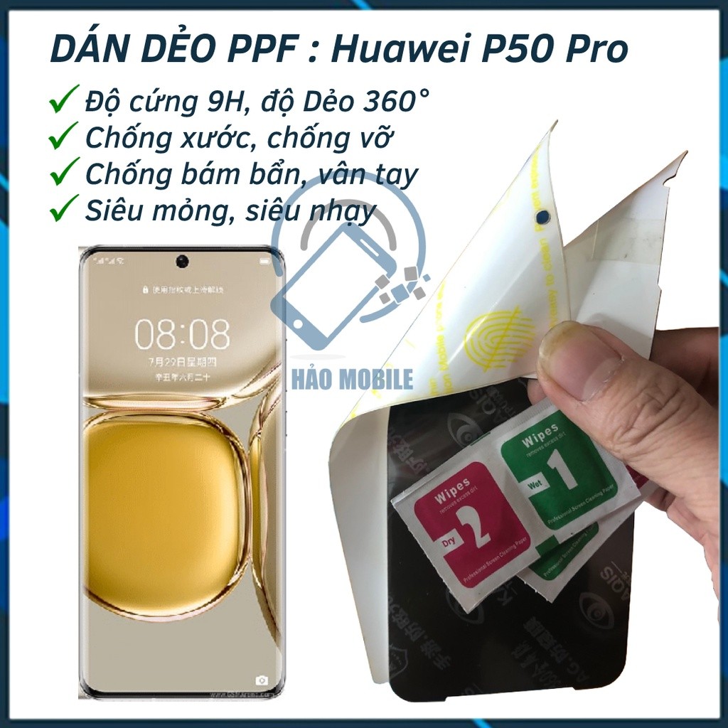 Huawei P50 Pro ppf flexible sticker (full screen) | Shopee Malaysia