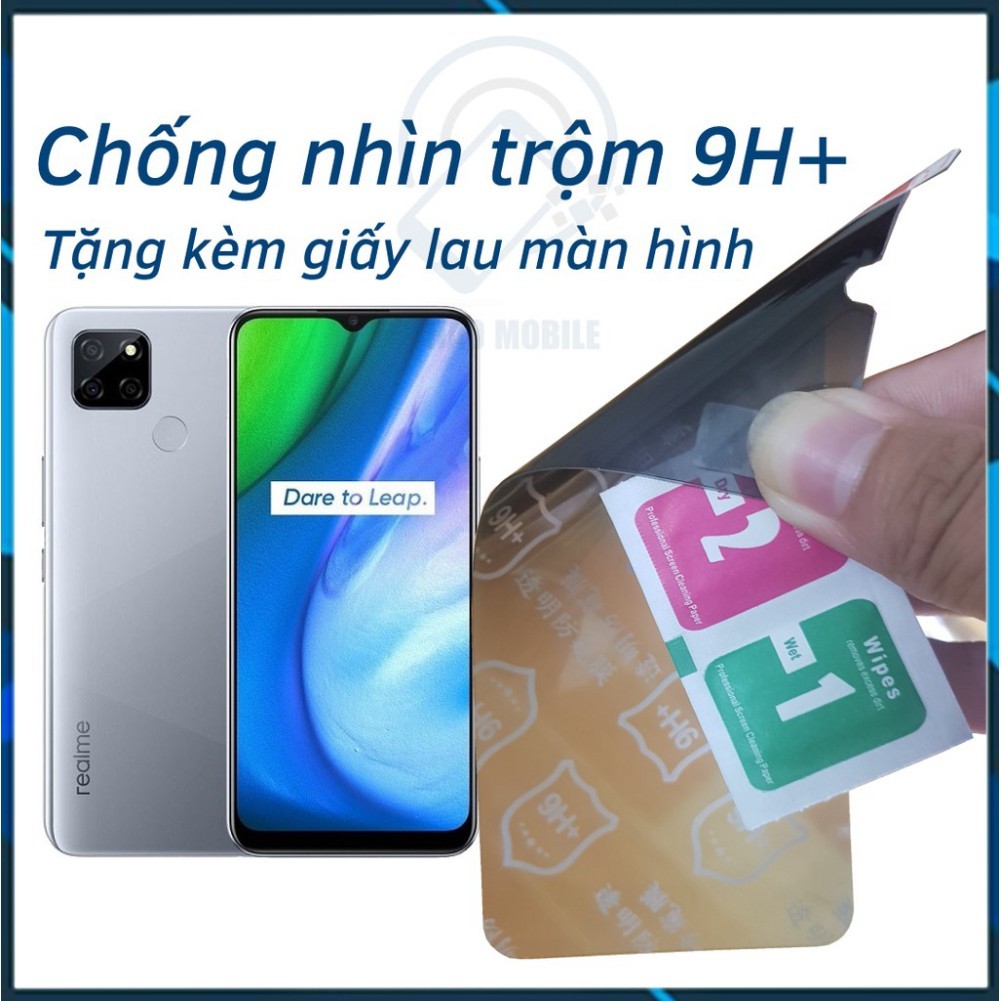 Realme V3 5G anti-peeping sticker - 9H+ nano flexible tempered sticker ...