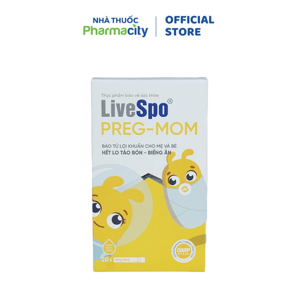 Livespo Preg - Mom probiotic supplement to help reduce constipation and ...