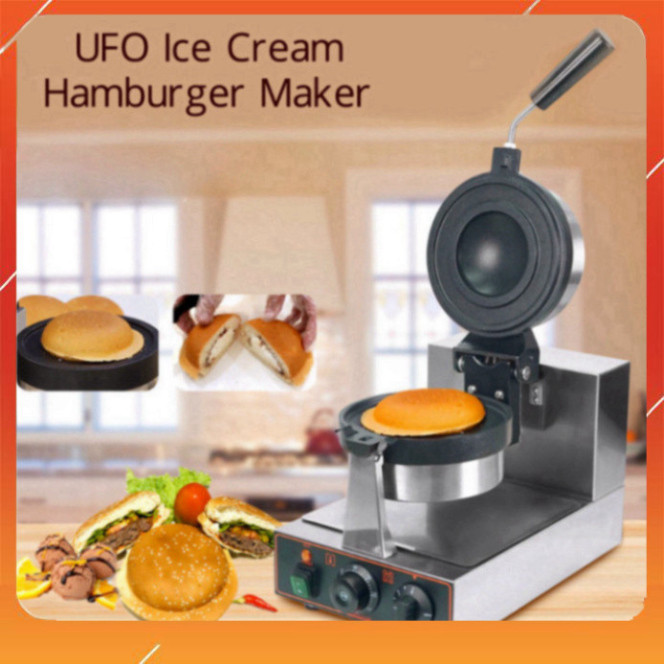 Small Flying Saucer Burger Maker 100mm UFO 1200 W Ice Cream Hamburger ...