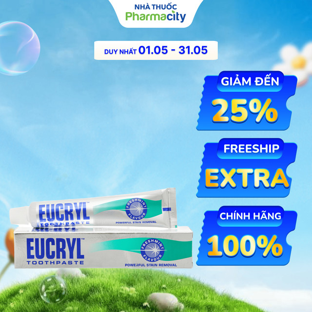 Eucryl toothpaste with cool mint flavor (62g tube) | Shopee Malaysia
