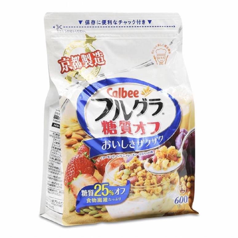 Calbee Japanese Low Sugar Fruit Cereal 600G supermarket product ...