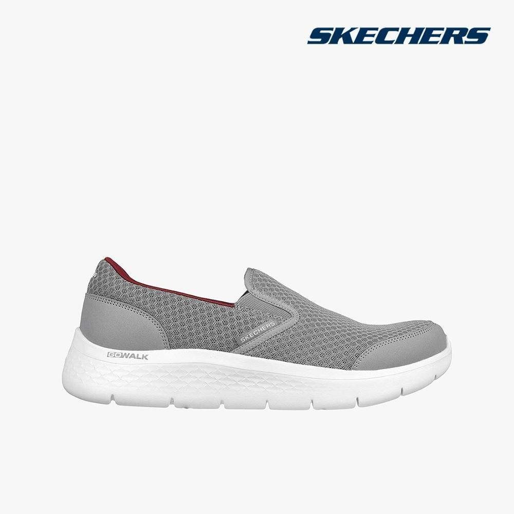 SKECHERS - Go Walk Flex men's round toe slip on shoes 216488-GYRD ...