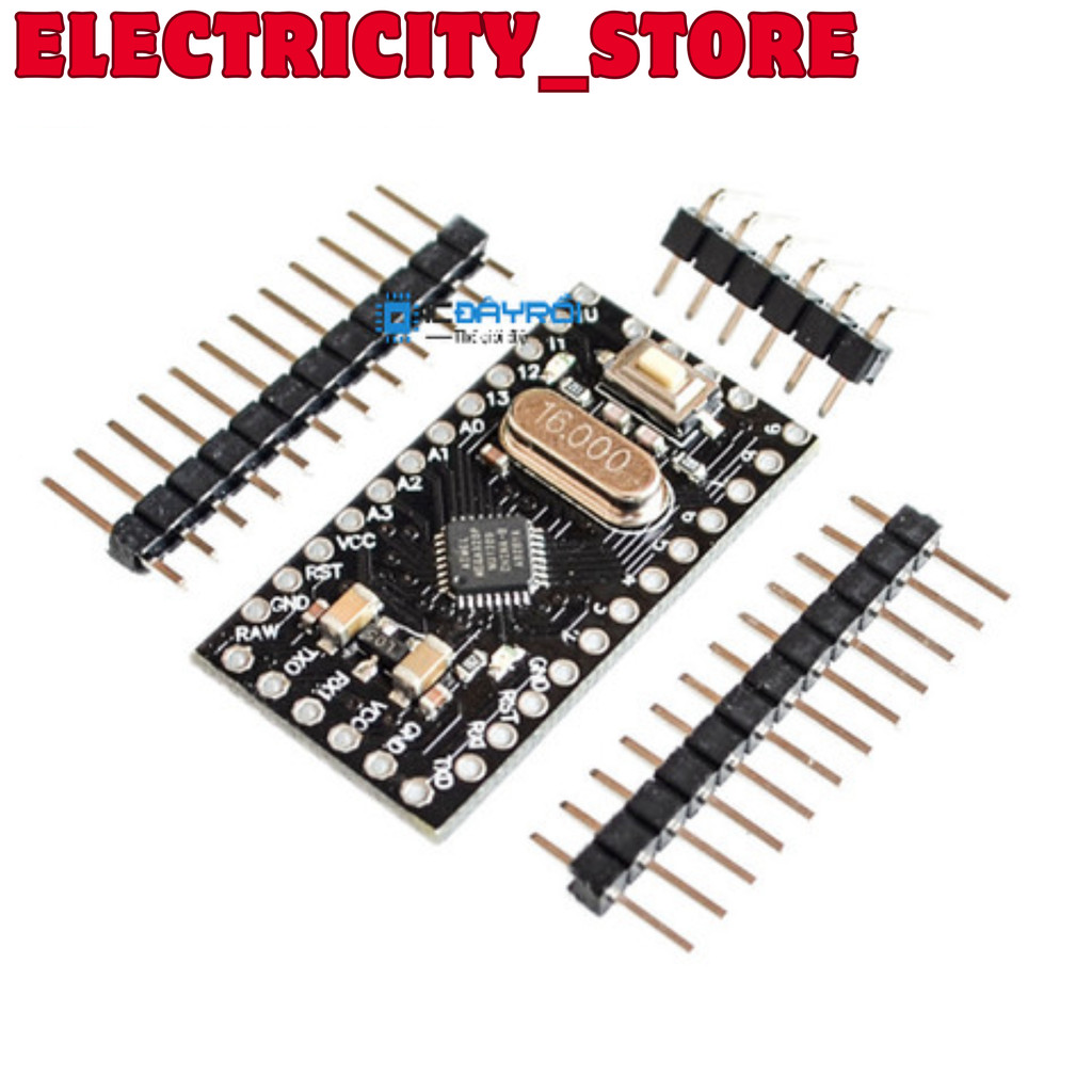 Arduino pro mini 5V has 16Mhz external quartz | Shopee Malaysia