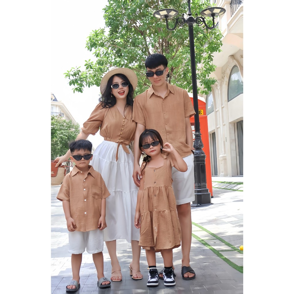 Designed family outfit set - couple outfit set - beach uniform - family ...