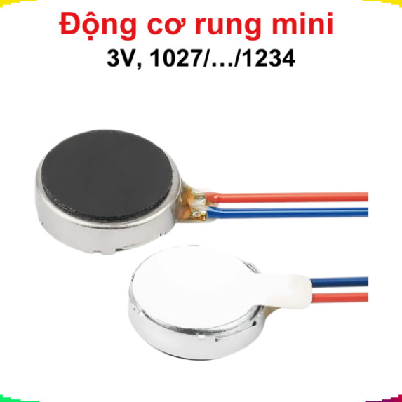 (2 Pieces) 3V DC mini Vibration Motor (3V Vibration Motor) | Shopee ...