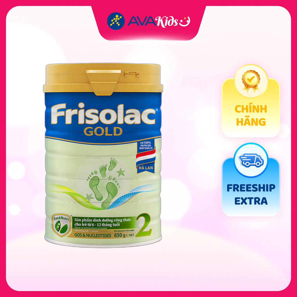 Friso Gold powdered milk No. 2 vanilla flavor 850g (6 - 12 months) | Shopee Malaysia