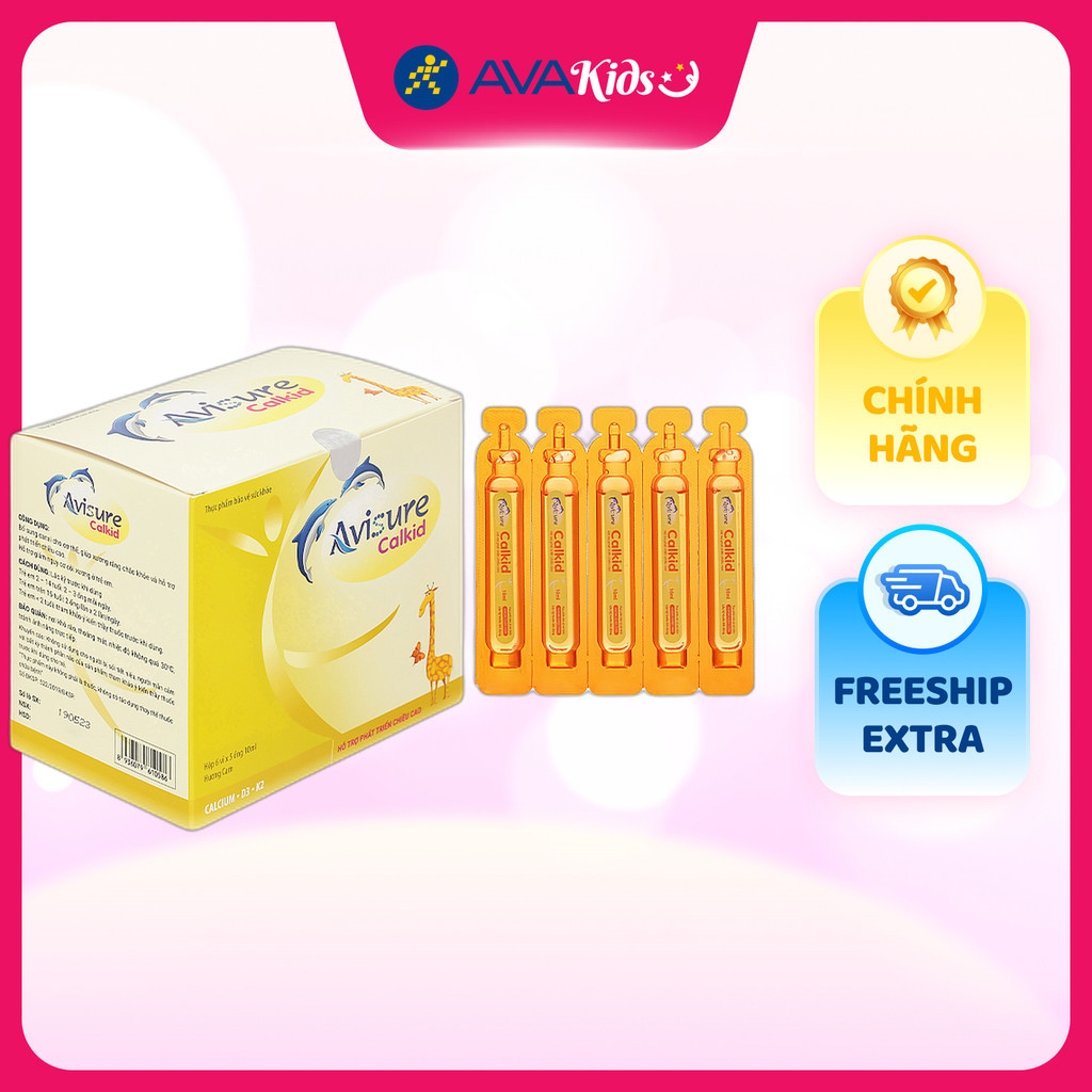 Avisure Calkid syrup supports height growth 30 tubes (from 2 years old ...