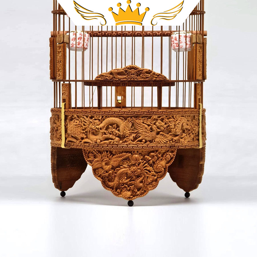 Mata Puteh Bird Cage - Dragon and Phoenix Design | Shopee Malaysia