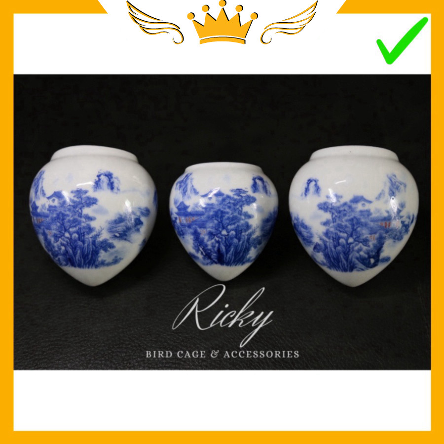 Beautiful eyelashes, Ricky bird, Tich Son Thuy set of 3 with Chinese ...
