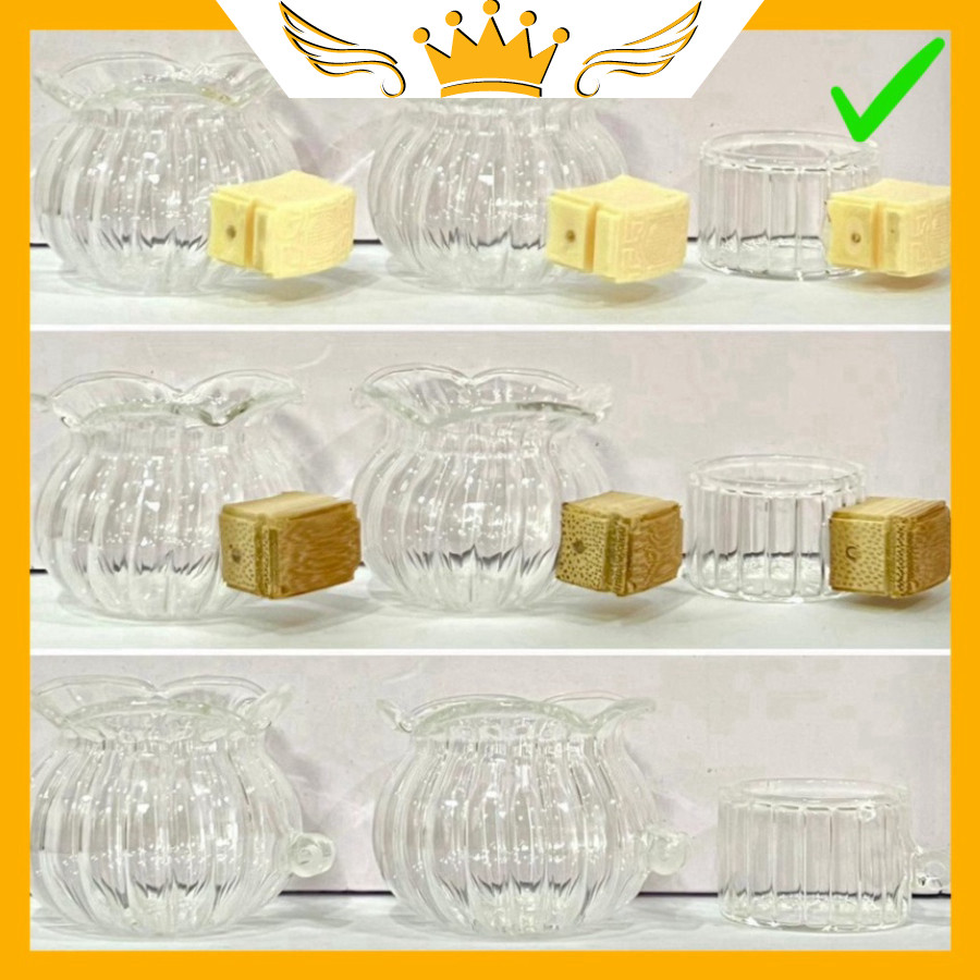 Beautiful Ricky combs, glass boat combs set of 3 with boat ears - many ...