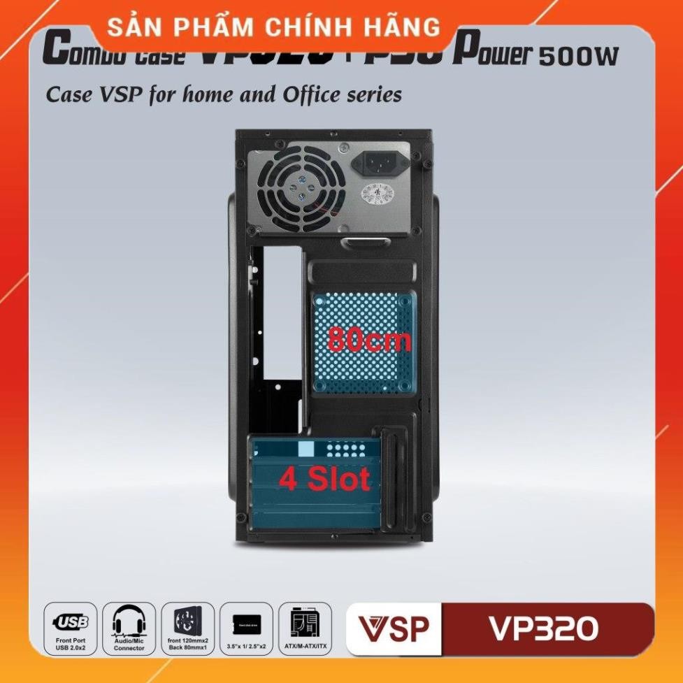Vsp VP320 Computer Case Combo + 200W Huy Le Power Supply | Shopee Malaysia