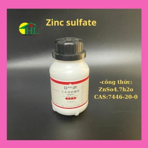 Chemical: Zinc Sulfate Heptahydrate ZnSO4.7H2O 500g China | Shopee Malaysia