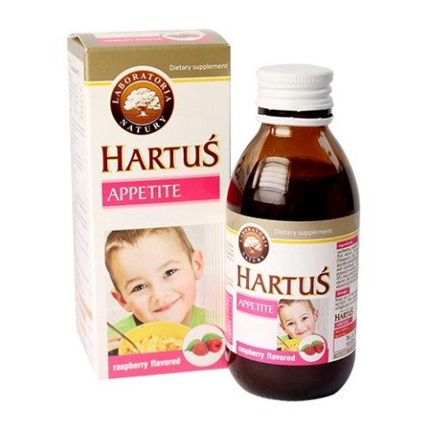 Hartus Appetite Syrup 150ml - Supports digestion, helps children eat ...