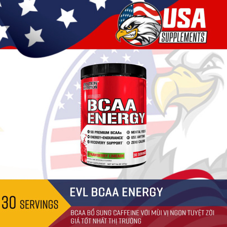 Evlution Nutrition EVL BCAA Energy Nutrition Supports Recovery and ...