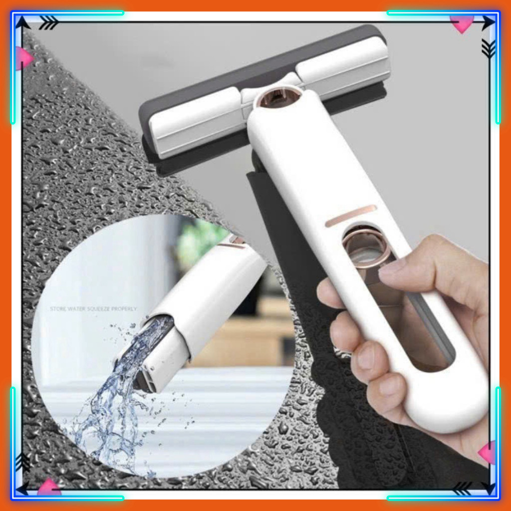 Smart glass cleaner, mini self-wringing mop, mini multi-purpose mop ...