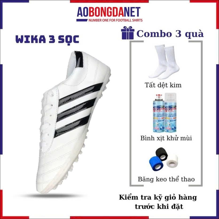 Genuine Wika 3-Stripes Soccer Shoes, Wika 3-Stripes CT3 Men's Soccer ...