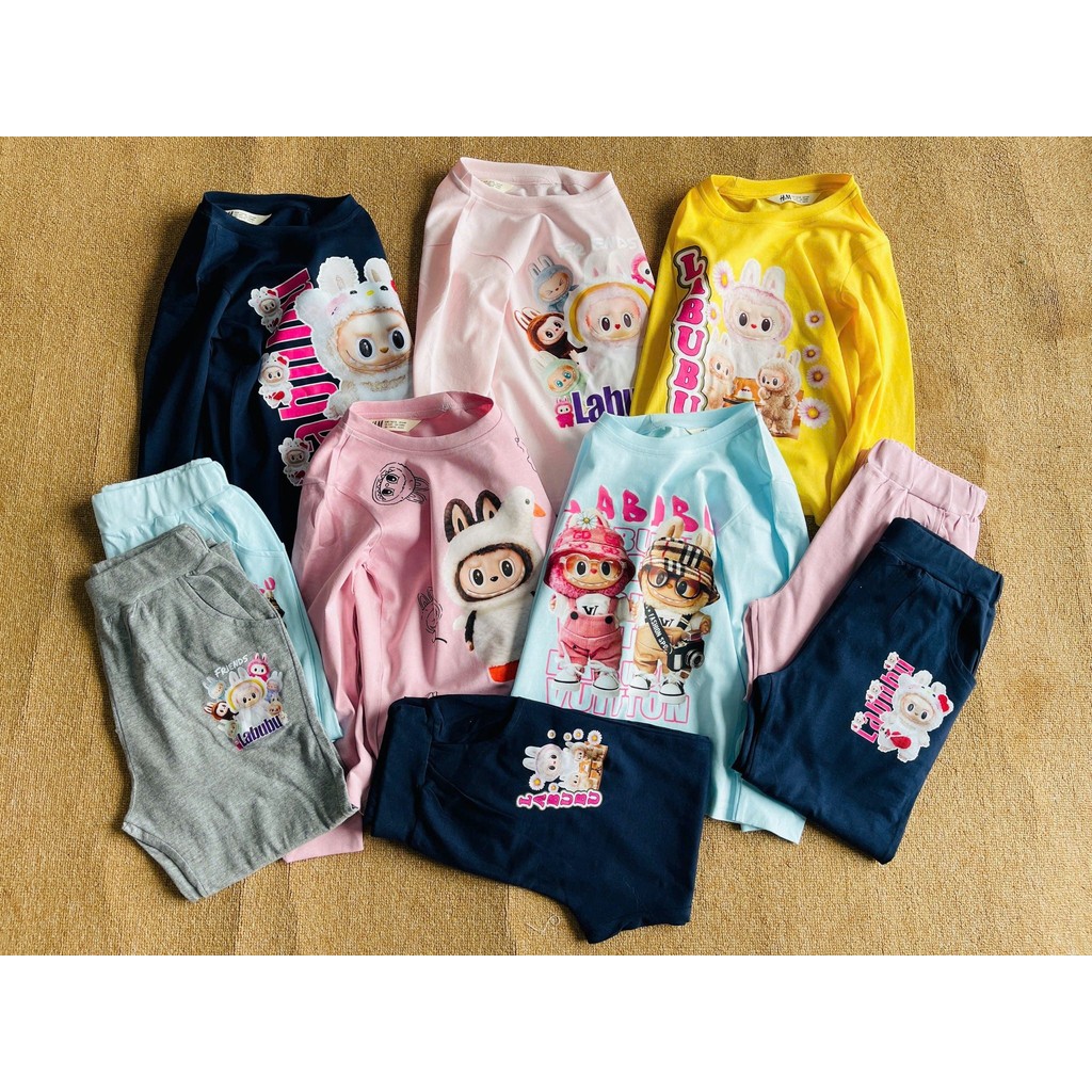 Labubu surplus HM cotton set, large size 3-14y - Color chart 2 | Shopee ...