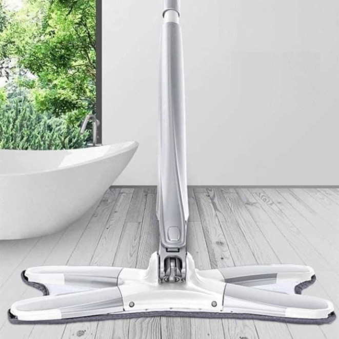 Smart Mop X-shaped Mop Head Self-Winging 360 Degree Rotating Utility ...