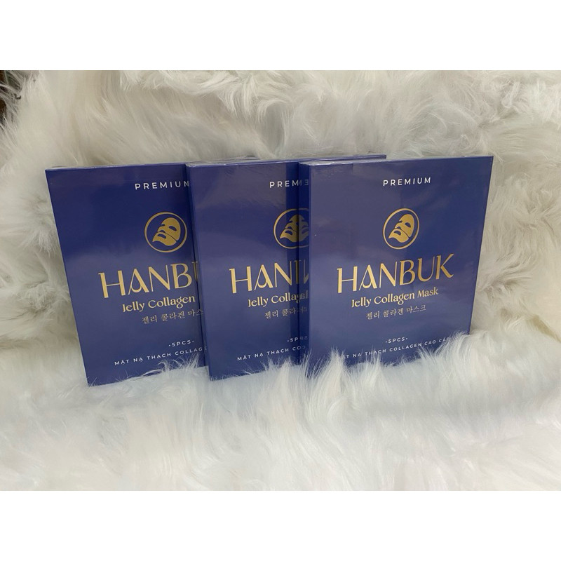[Combo Of 3 boxes of 15 pieces] Korean HANBUK Collagen Jelly Mask ...