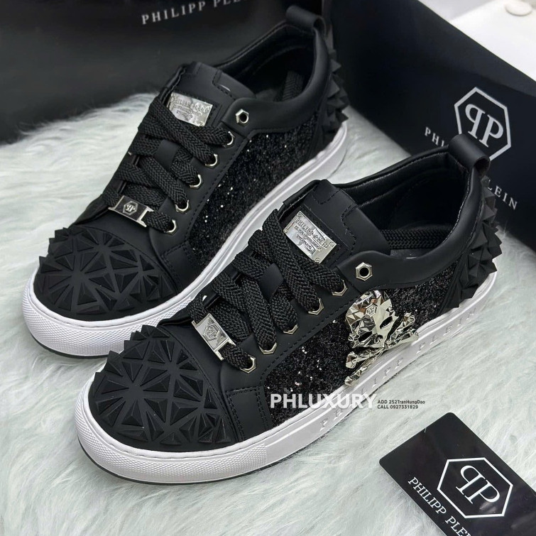[Latest Model] Philipp Plein men's and women's sneakers with skull ...