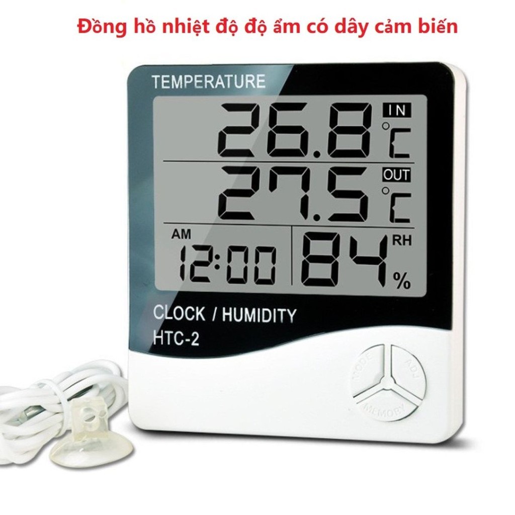 [NEW] Htc-2 temperature and humidity display meter with humidity probe ...