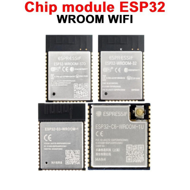 Esp32 WROOM WIFI module Chip | Shopee Malaysia