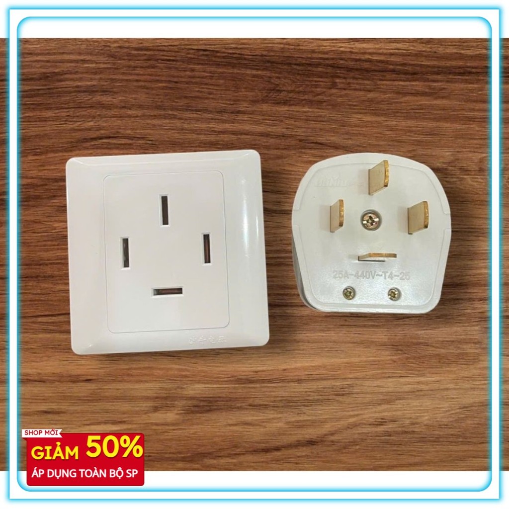 3-phase 4-pin flat plug 16A 25A -TBD | Shopee Malaysia