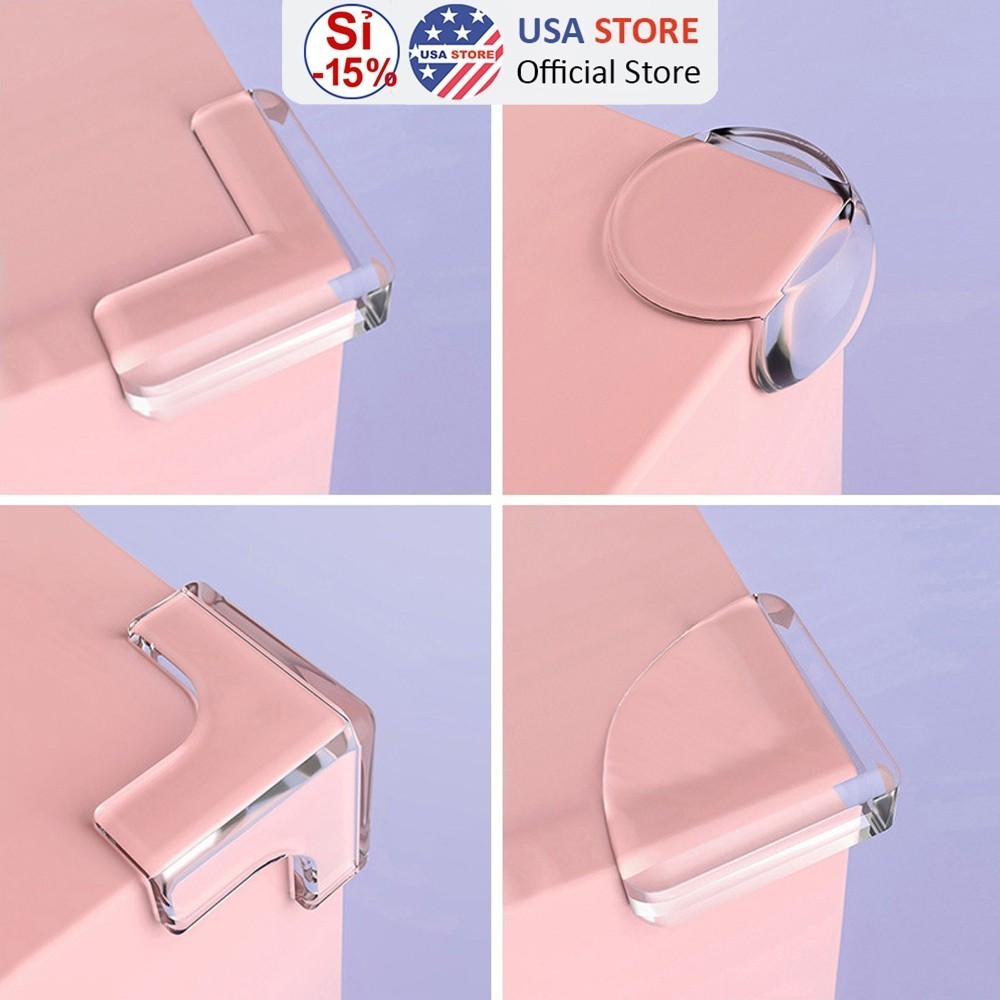[Wholesale Warehouse] Silicone Table Edge Cover - Transparent Sharp ...