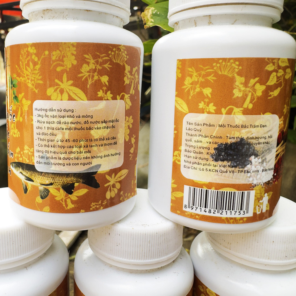 Old Devil Black Carp Traditional Medicine Bait 40g Large Jar - Super ...