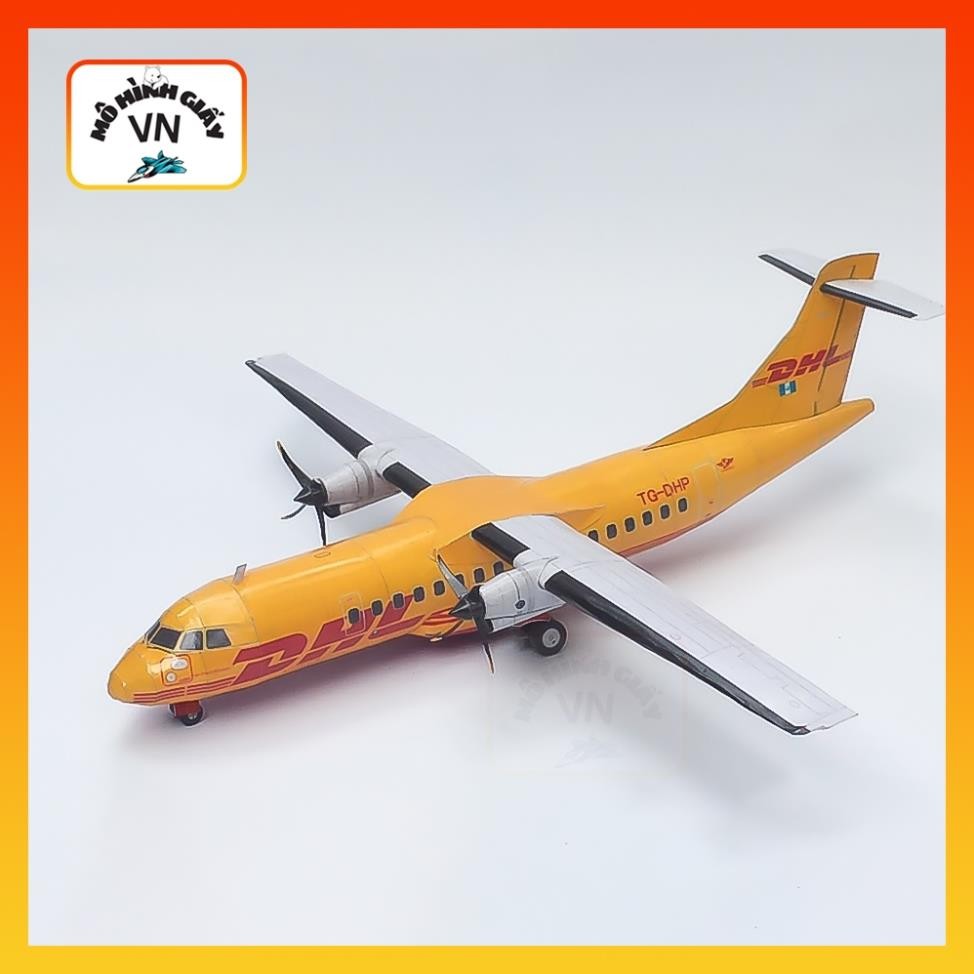 Atr 42-300F DHL Airplane Assembly Paper Model - MohinhgiayVN | Shopee ...