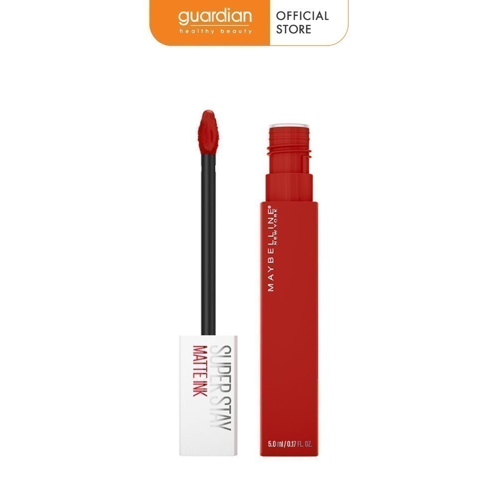 Maybelline Super Stay Matte Ink (City Edition) 315 Extraordinary Earth Red 5ml | Shopee Malaysia