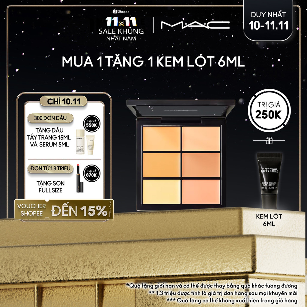 Mac Studio Fix Conceal & Correct Palette 6g concealer and skin tone ...