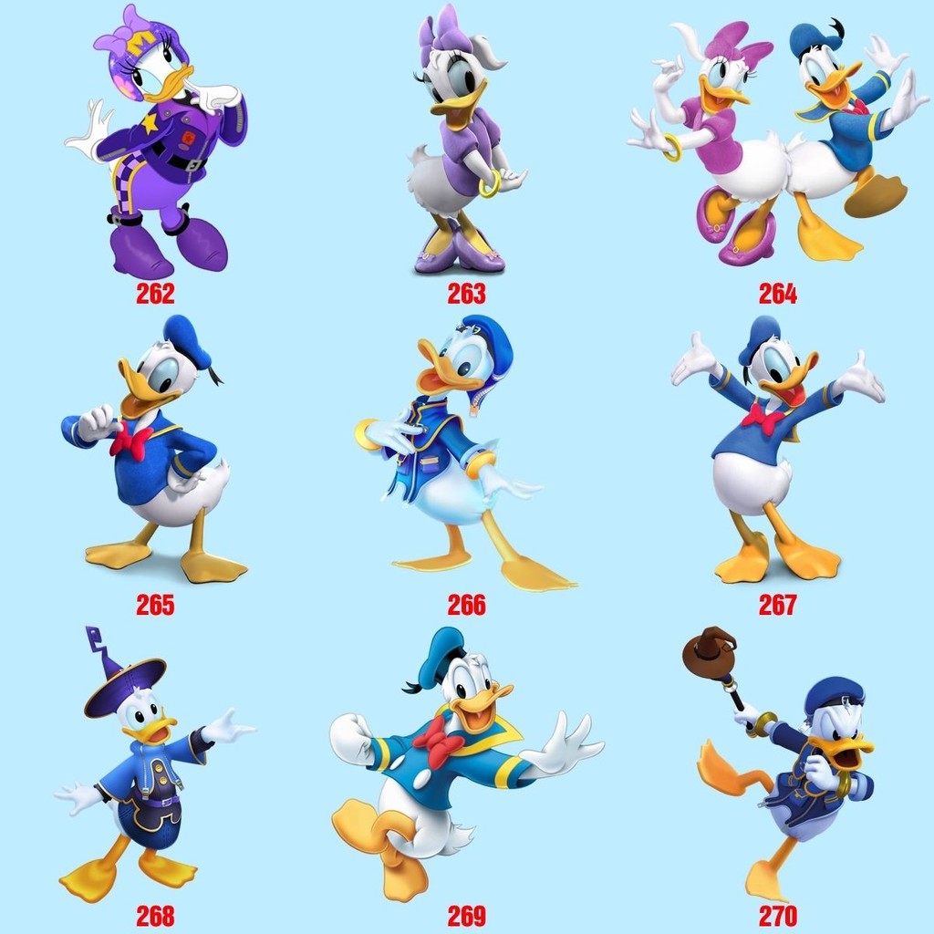 [08] - Heat ironing images of Mickey Mouse, Donald Duck and many ...