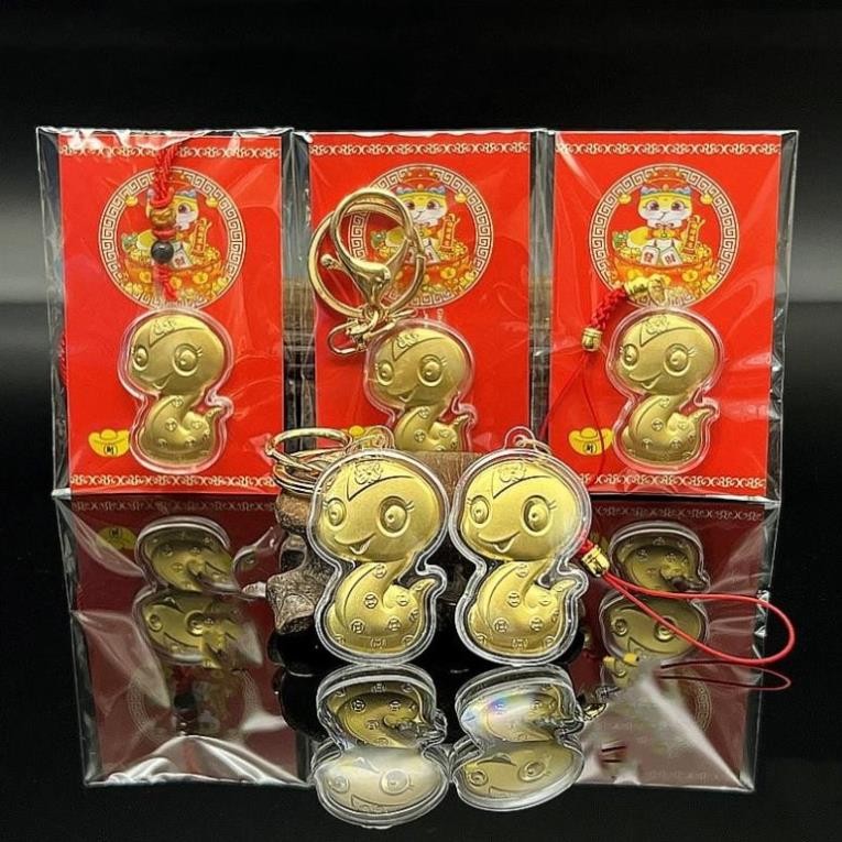 Combo of 10 cute snake keychains CNY Ace Ty 2025, VIP | Shopee Malaysia