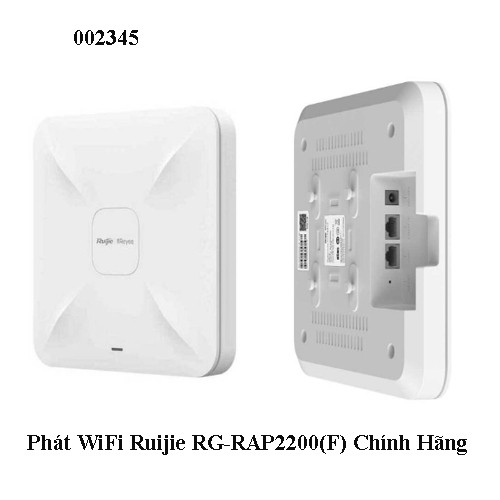 Ruijie REYEE RG-RAP2200F AC1300Mbps Ceiling or Wall Mount Wifi Router ...