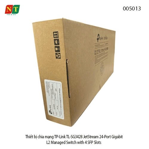 Tp-link TL-SG3428 JetStream 24-Port Gigabit L2 Managed Switch with 4 ...