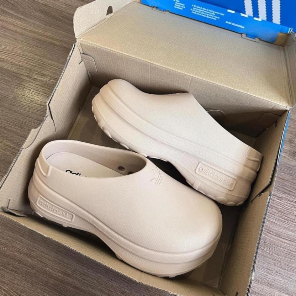 [ Genuine ] Adidas Adifom Stan Smith Mule Wonder Taupe Sandals" IE7052 ...