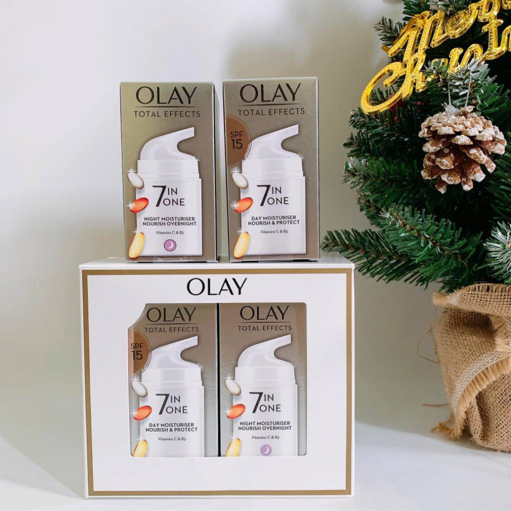 (uk Product 37ml-50ml) Olay 7 in 1 Total Effect skin whitening cream ...