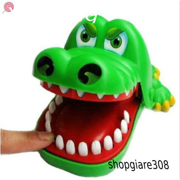 Hand-biting crocodile toy has 3 types, large and small for babies - fun ...