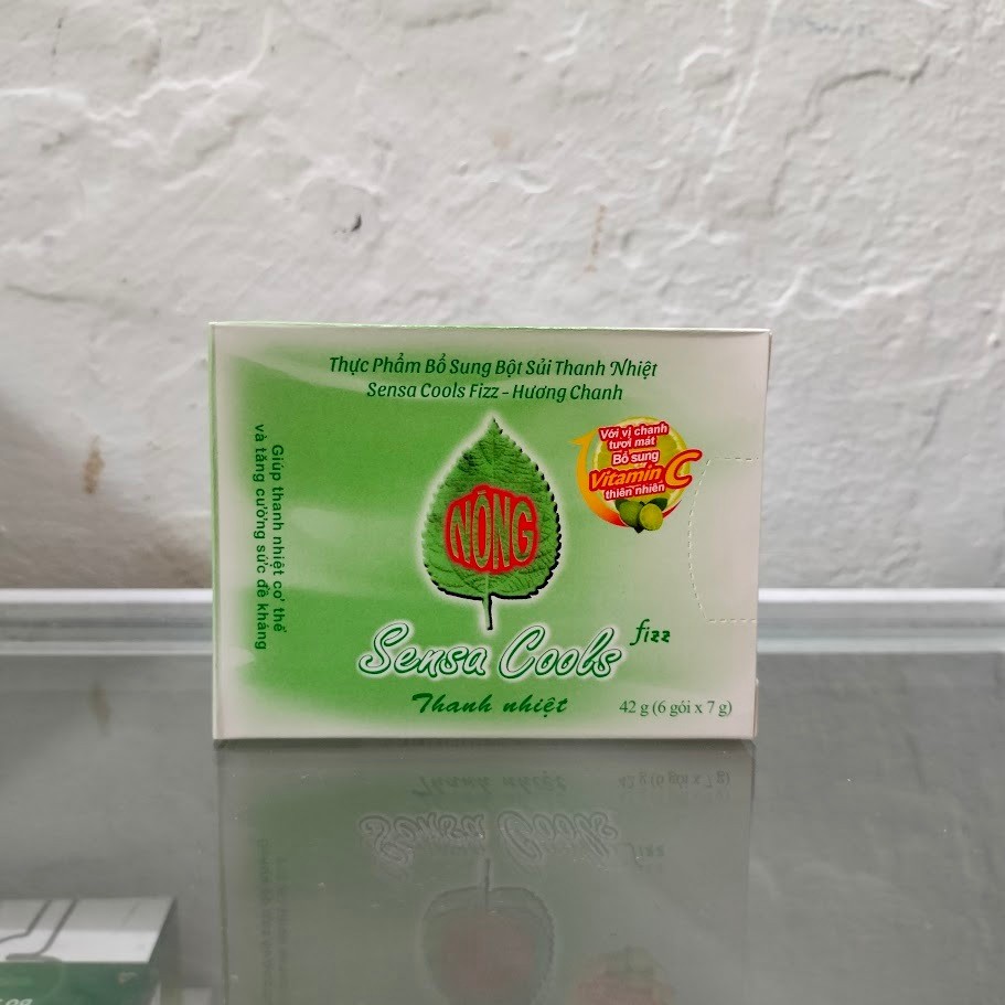 Sensa Cools Effervescent Powder Clears Heat, Increases Immunity (Box of ...
