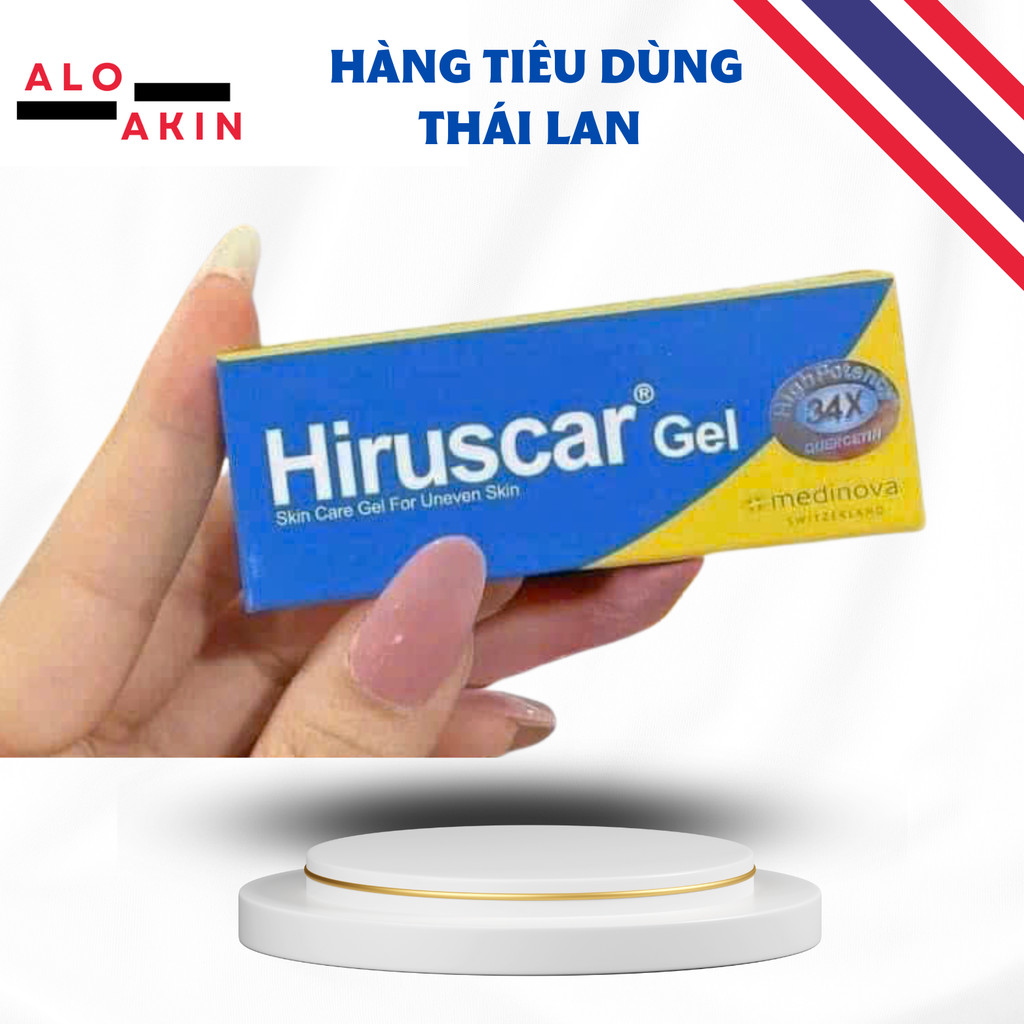 Hiruscar Thailand Scar Cream for Concave Scars and Dark Scars | Shopee ...