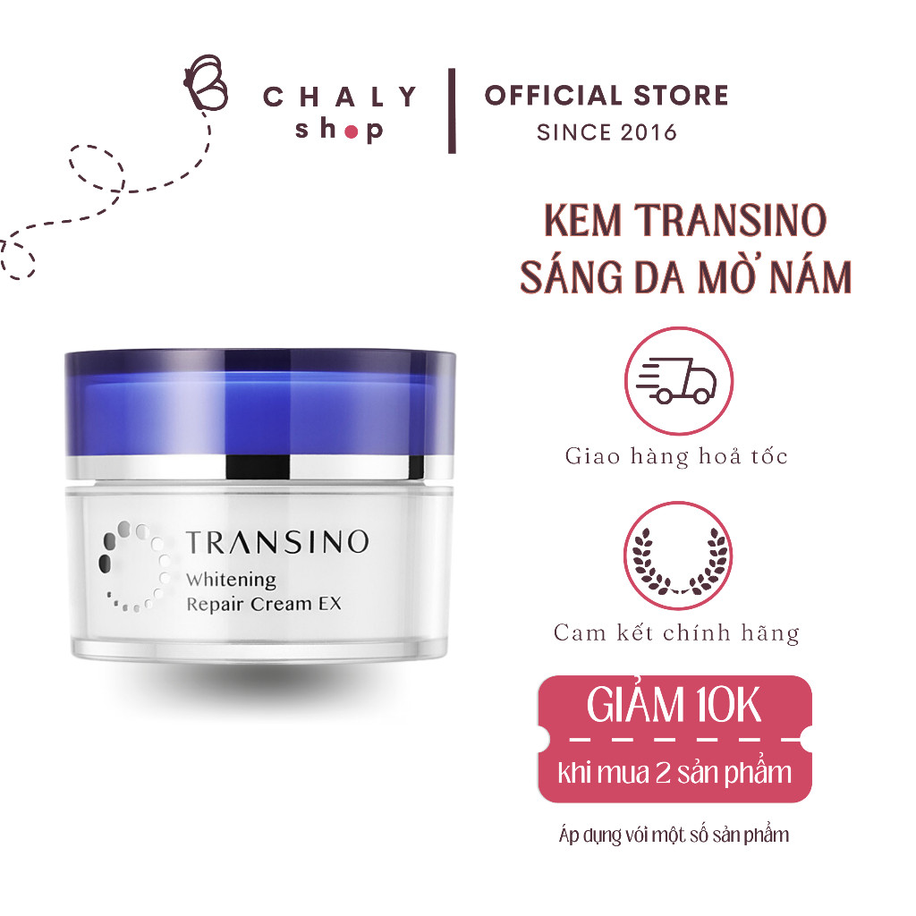 Transino Whitening Repair Cream for brightening and reducing dark spots ...