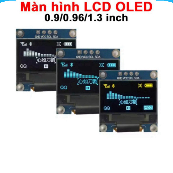 Oled LCD screen with I2C or SPI communication | Shopee Malaysia