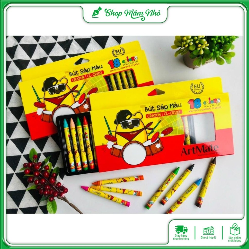 Classmate Super Clean Crayons 12-18-24 Pcs, Good Paper Grip for ...
