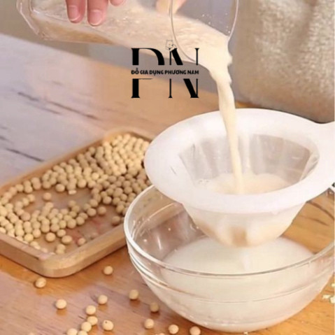 Fine-hole soy milk filter racket for coffee, fruit juice, fine mesh ...
