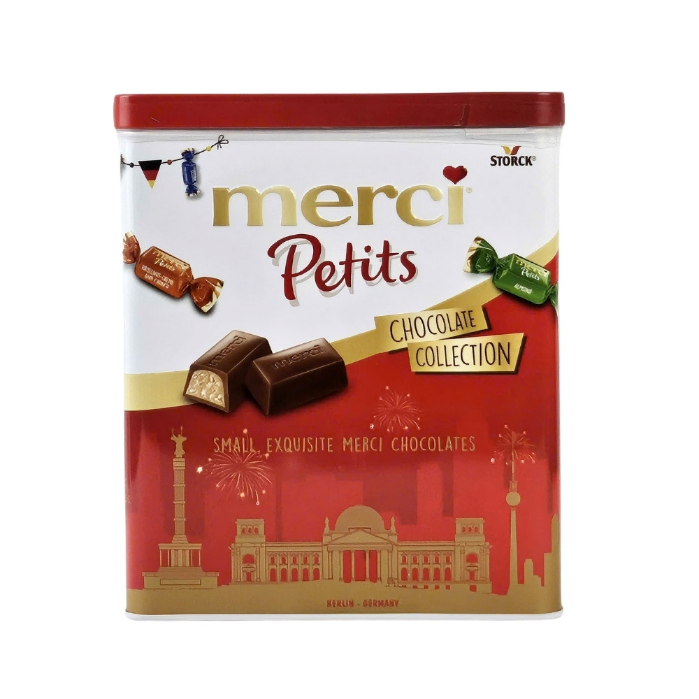 Merci PETITS CHOCOLATE COLLECTION MIXED CHOCOLATE GIFT BOX 250G ...